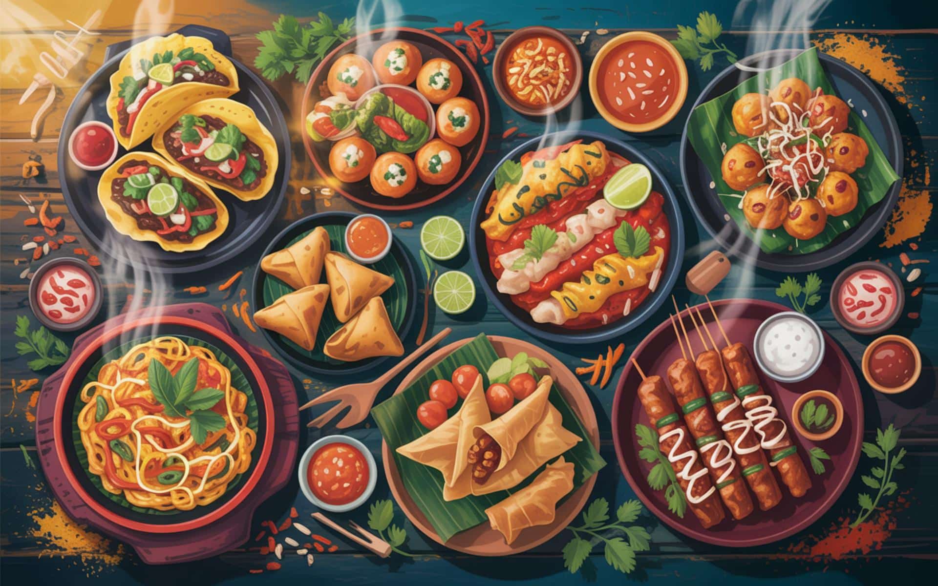 Global Street Food: Savour Powerful Cultural Flavours