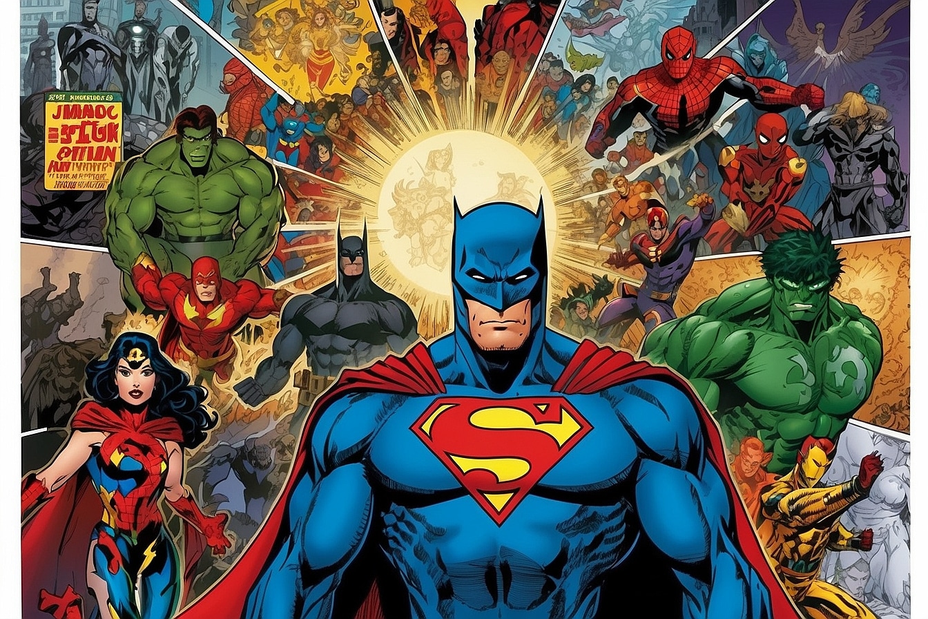The Global Influence of Comic Books: From Superheroes to Manga
