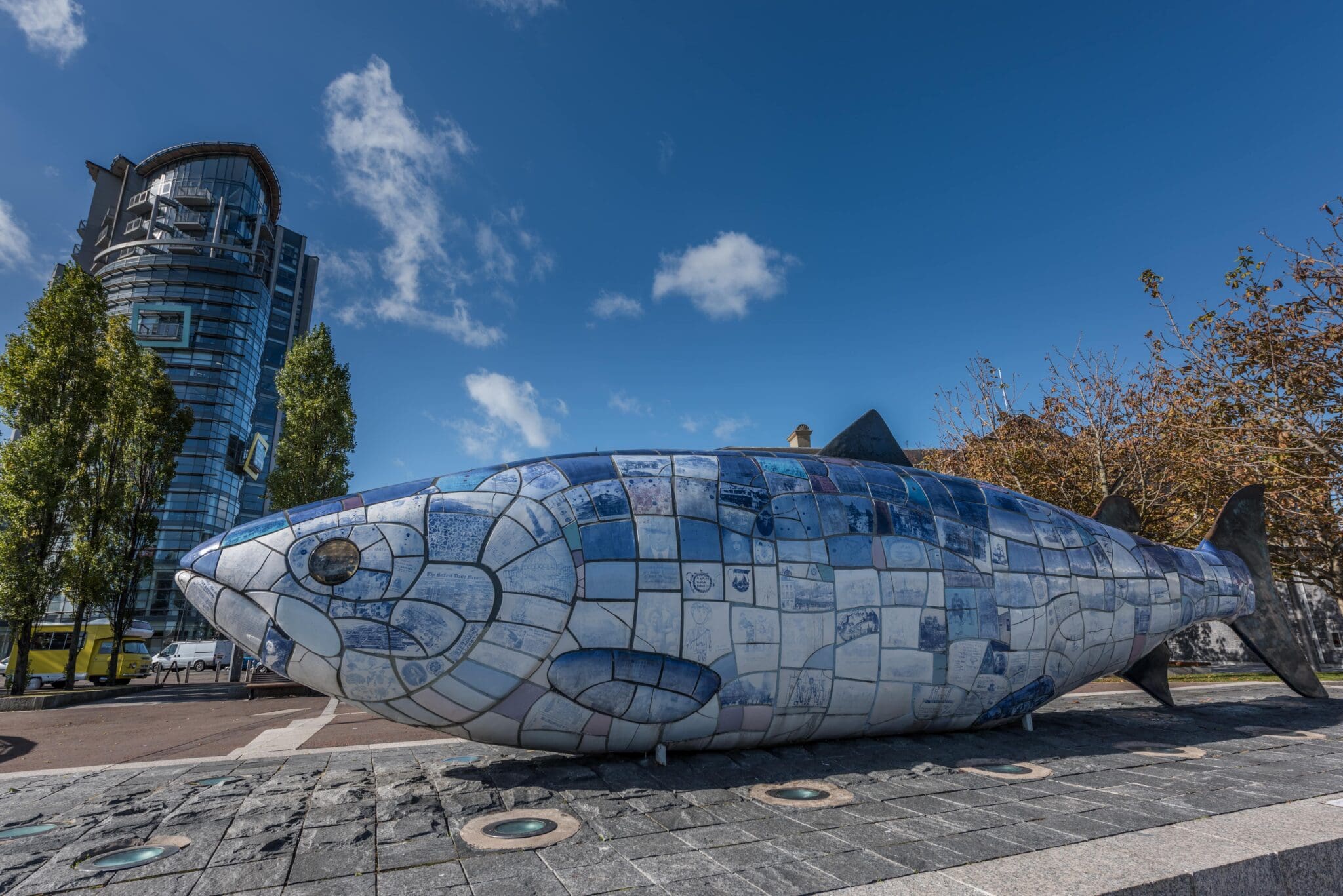 360 Degree Video of The Big Fish, Belfast - ConnollyCove