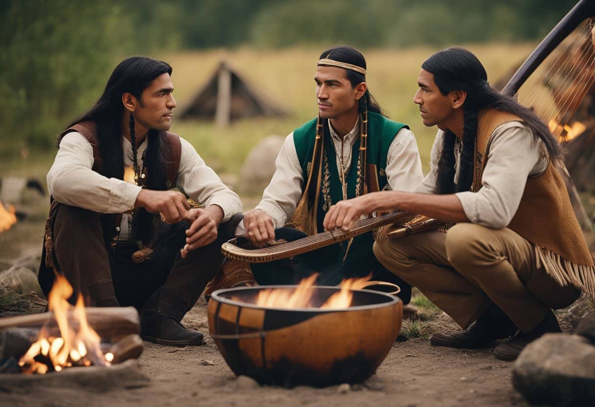 Exploring Irish and Native American Interactions in History