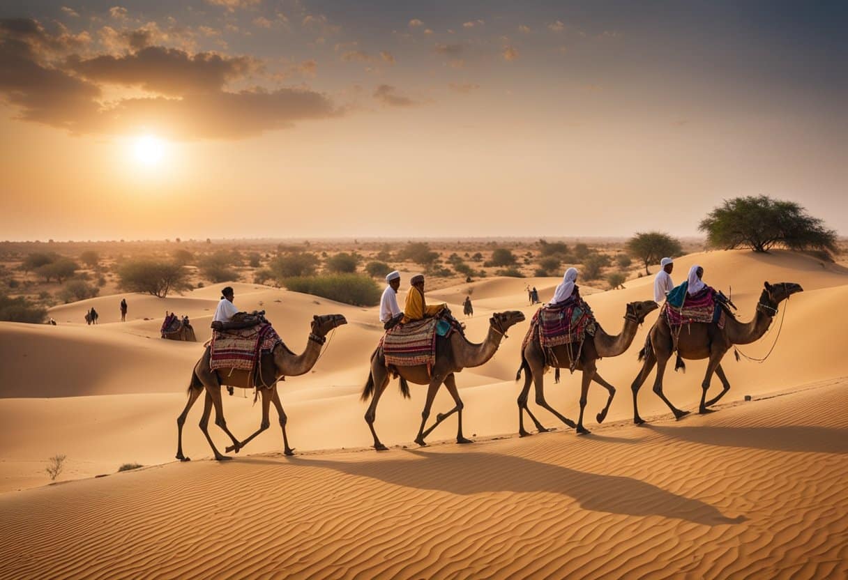 Exploring the Thar Desert: Caravans, Cultures, and Traditions