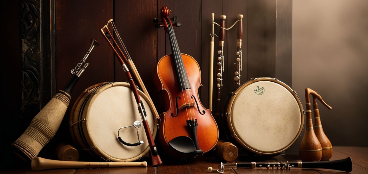 Traditional and Modern Irish Instruments: Ireland Soul