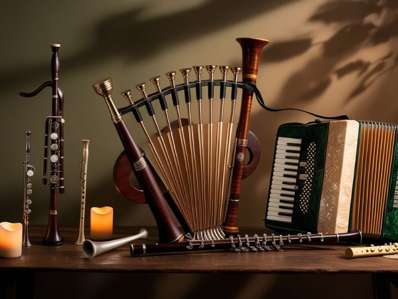 Traditional and Modern Irish Instruments: Ireland Soul