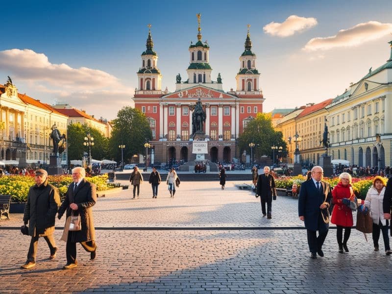 Exploring Warsaw's Iconic Squares and Photo Spots