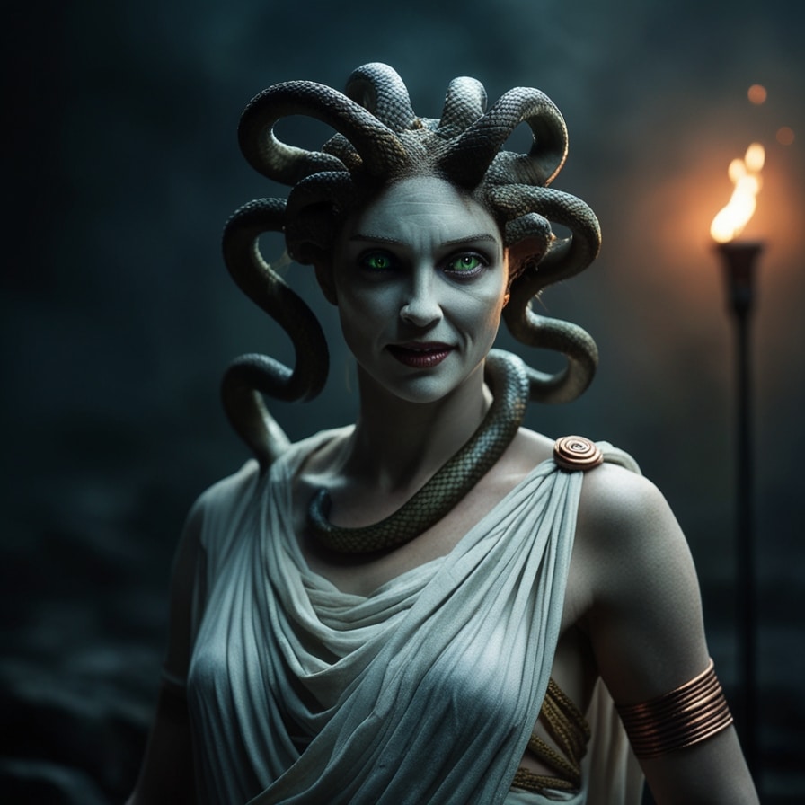 The Tragic Tale of Medusa: Greek Mythology's Snake-Haired Gorgon
