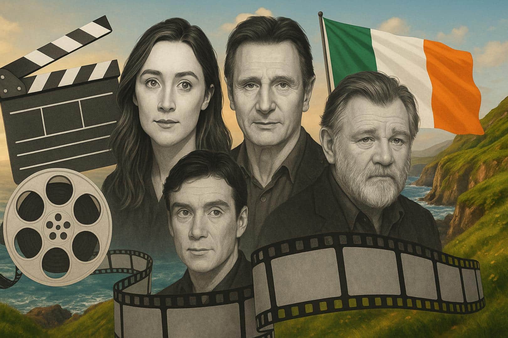 Celebrating 13 Famous Irish Actors: the Emerald Isle's Gems